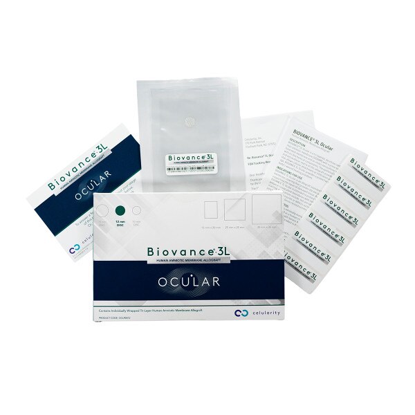Biovance 3L Ocular 12 mm Disc | biovance-ocular.com