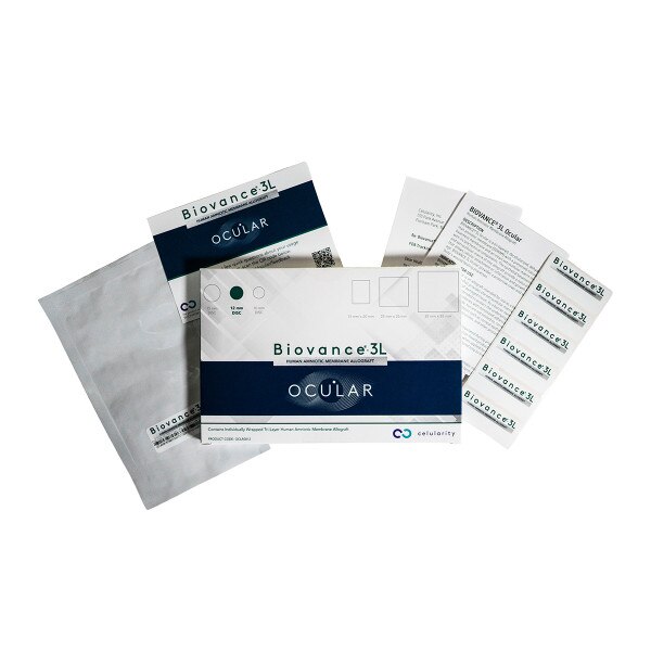 Biovance 3L Ocular 12 mm Disc | biovance-ocular.com